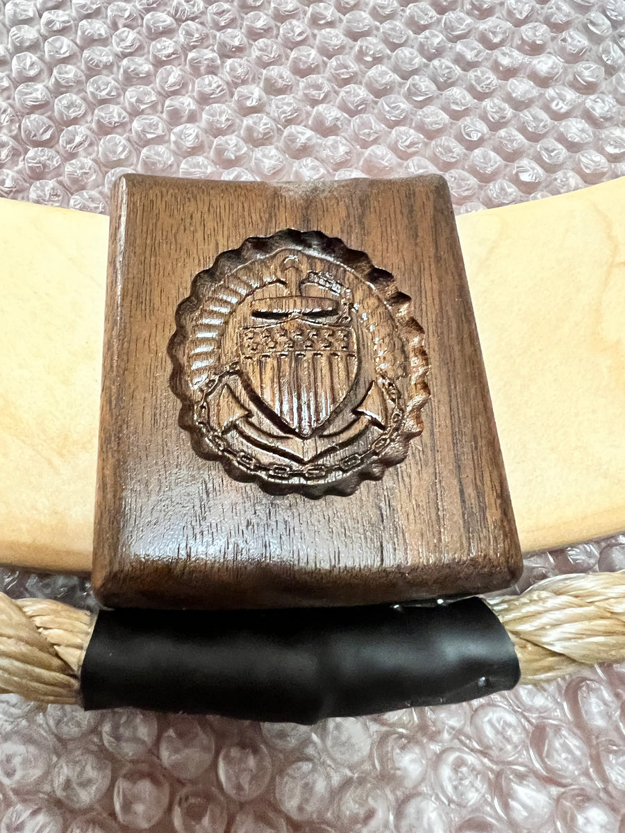 Life Ring Shadow Box Surfman Shadow Box Walnut 3D Trim (add on) – With ...