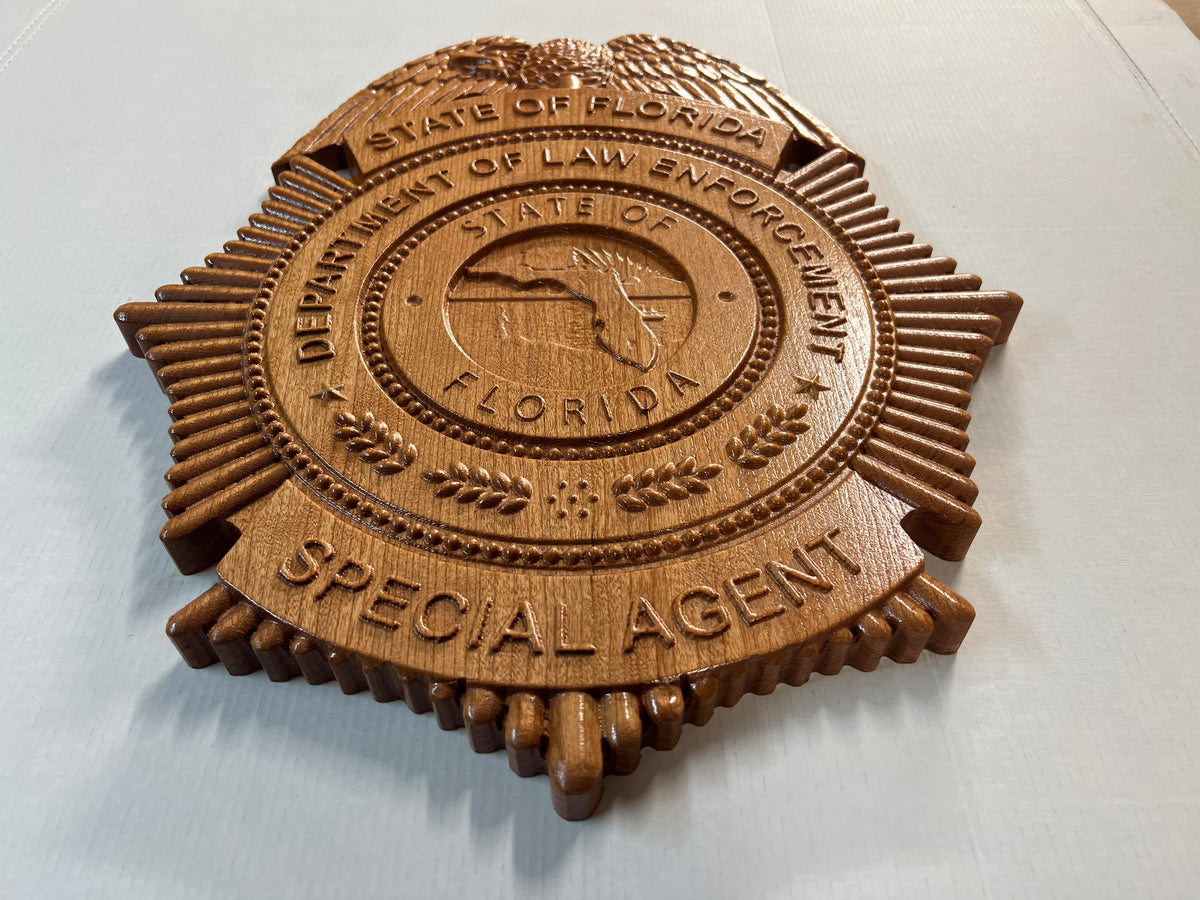 Florida Department of Law Enforcement Badge FDLE – With The Grain ...