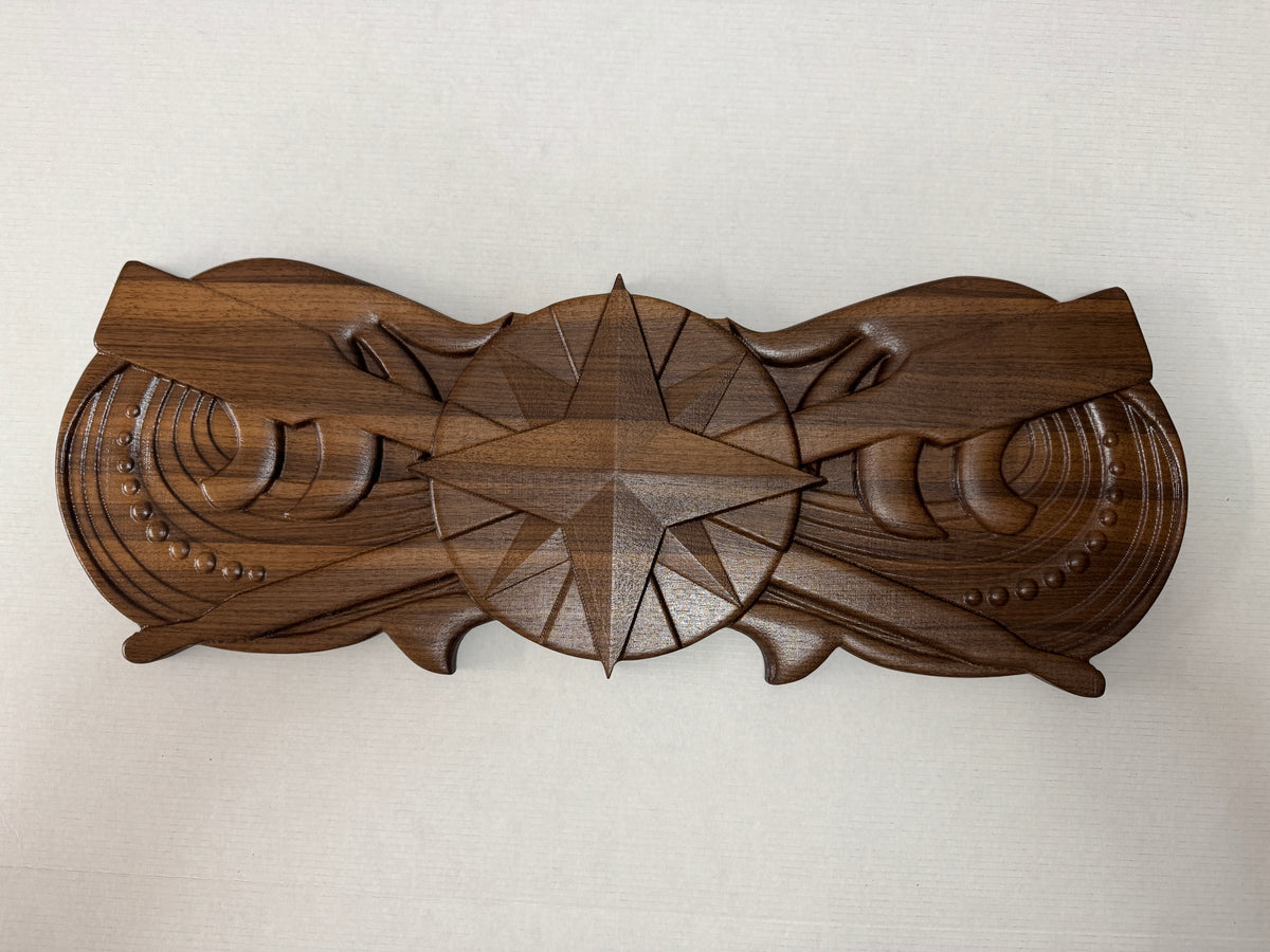 Coast Guard Coxswain Breast Insignia Device, USCG COXN Pin – With The ...