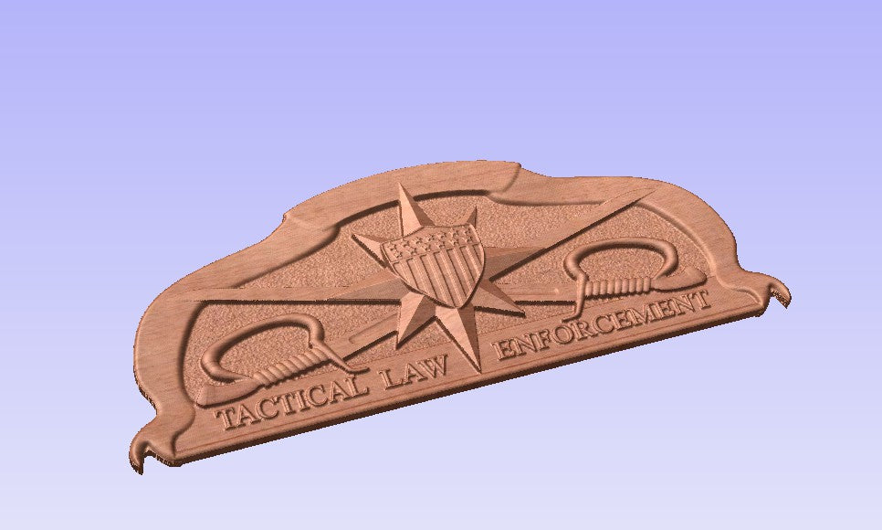 Coast Guard Tactical Law Enforcement TACLET Breast Insignia Device ...