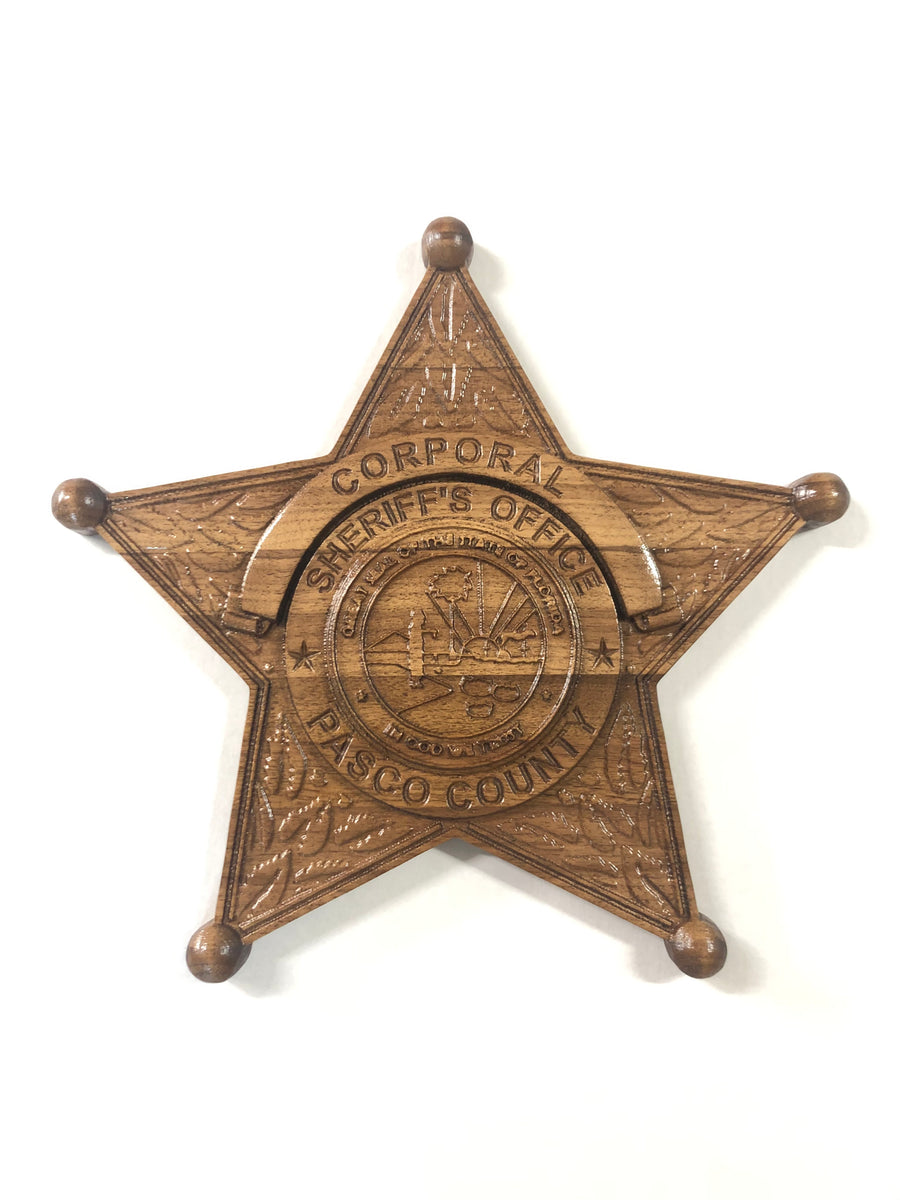 Pasco County Florida Sheriff's Department Uniform Badge – With The ...