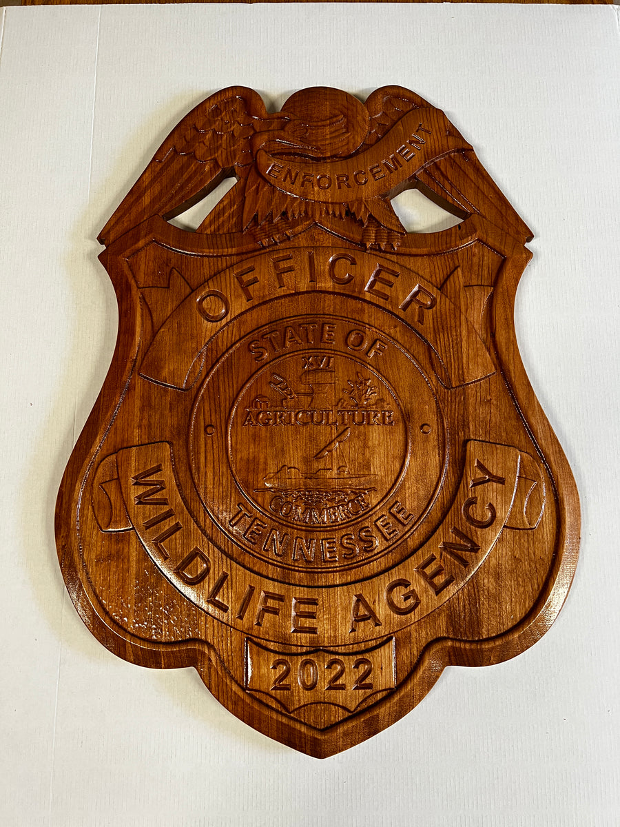 Tennessee Wildlife Resource Agency TWRA Game Warden Badge – With The ...