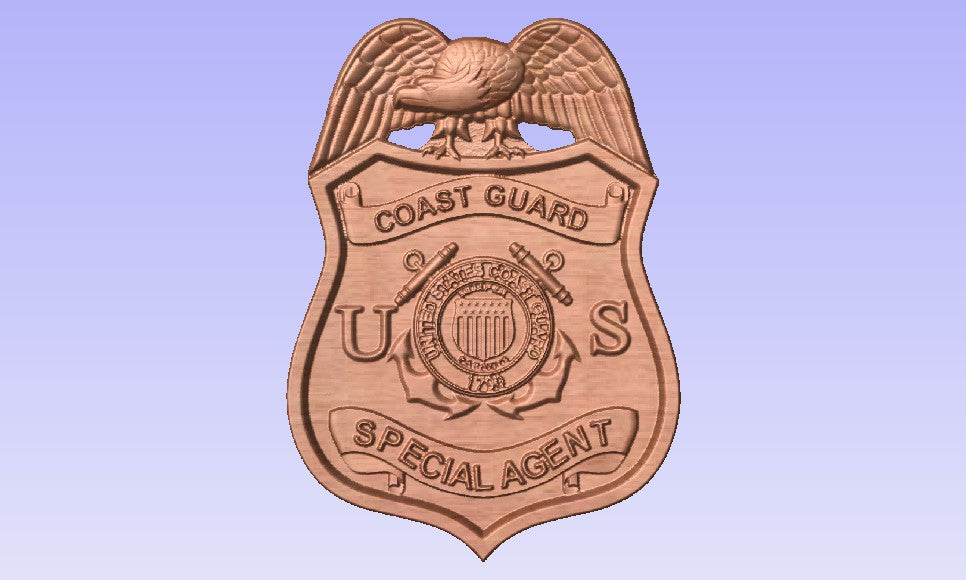 Coast Guard Investigative Services CGIS Badge – With The Grain ...