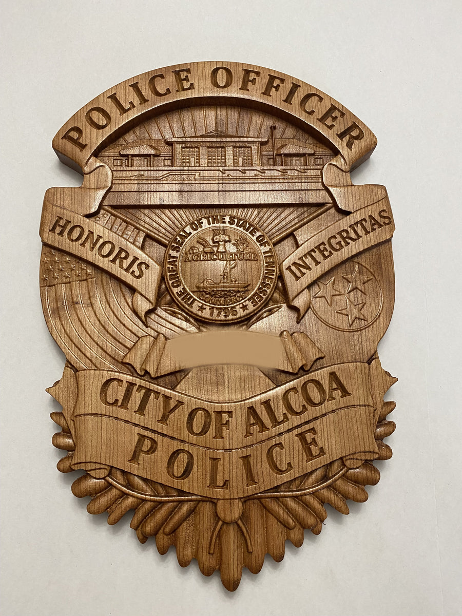 Alcoa Tennessee Police Department "2021" Badge – With The Grain ...